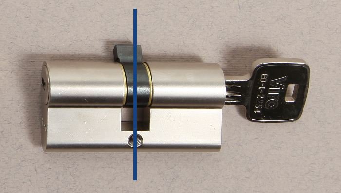 I need to fit a cylinder on the door; what size do I need? | Viro Club